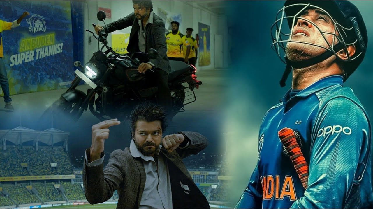 :*GOAT* "Vijay's Epic Fight Scene Timed with Dhoni’s Iconic Sixer ...