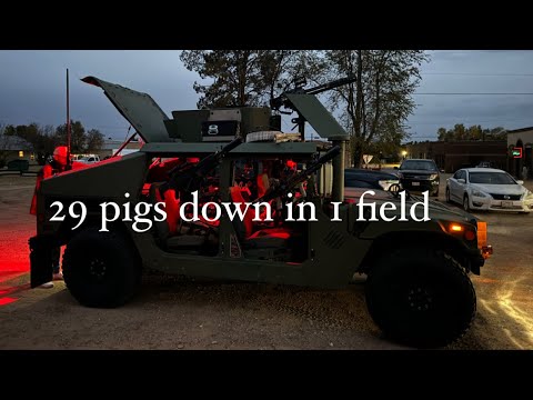 Best hog hunt of all time | Minigun | M60 | m240 - YouTube