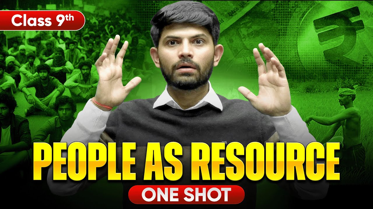 People as Resource | New One Shot Revision Series | Class 9 Economics ...