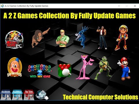 A 2 Z Games Collection Pack By Fully Update Games - YouTube