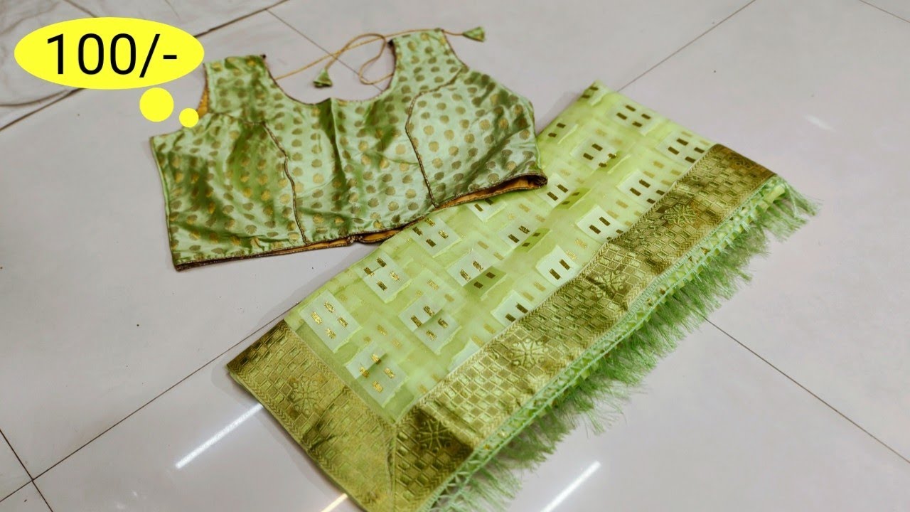party wear saree#fancy blouse sadi#sasti sadi#new sadi#surat sadi#new ...