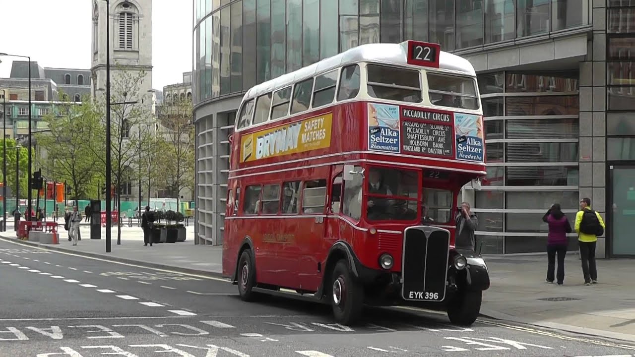 London Transport RT buses 75 years event 12th April 2014 - YouTube