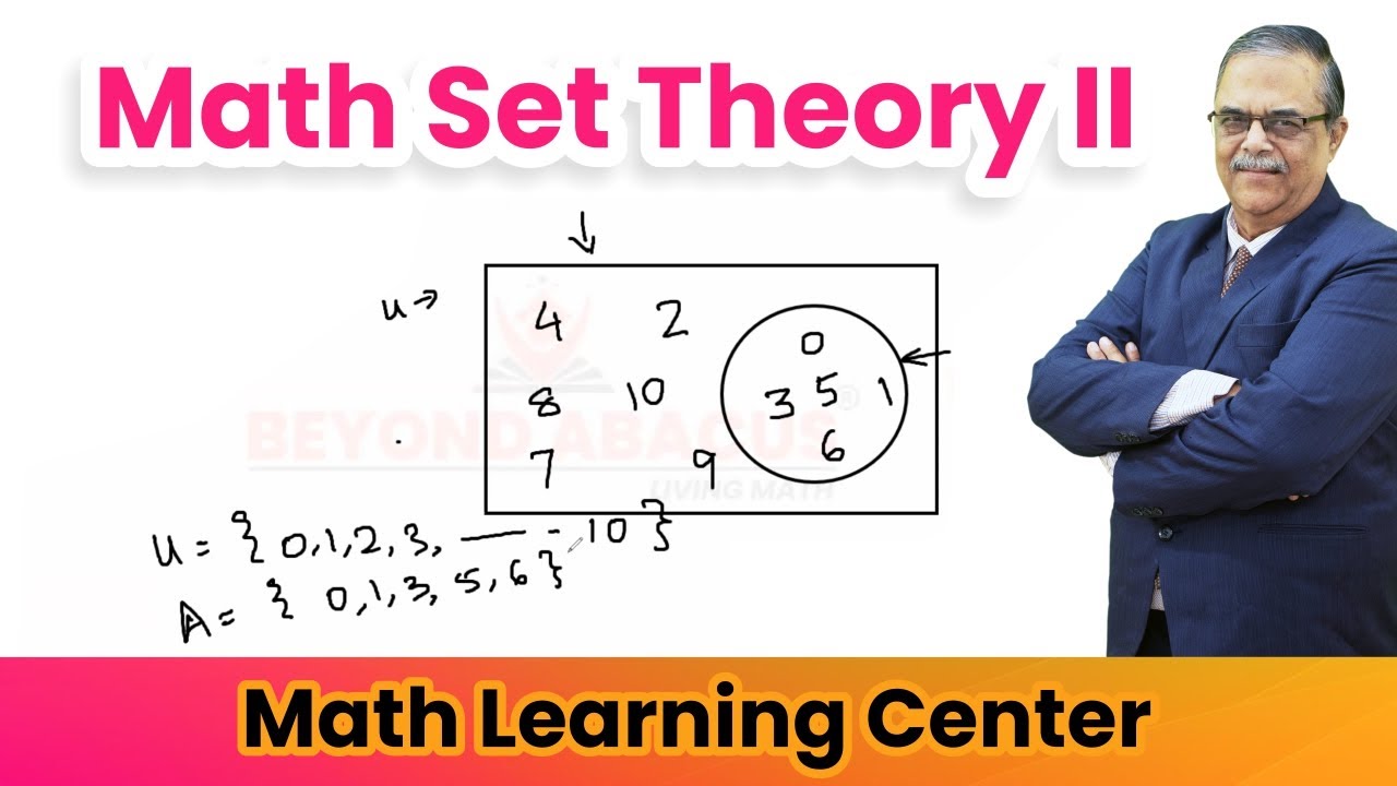Math Set Theory II - Math Core Concepts (MCC) | #mathconcept #math # ...