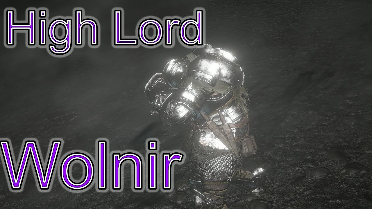 Dark Souls III - High Lord Wolnir (Boss Fight + CUTSCENE) - YouTube