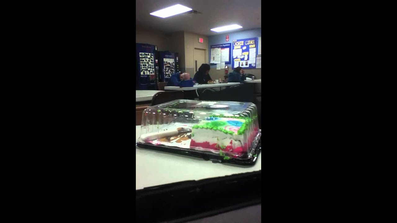 old guy sleeping in walmart breakroom - YouTube