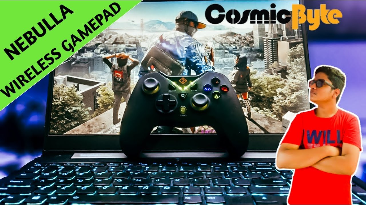 Cosmic Byte Nebula Wireless Gamepad Unboxing || Best for Laptop and Pc ...