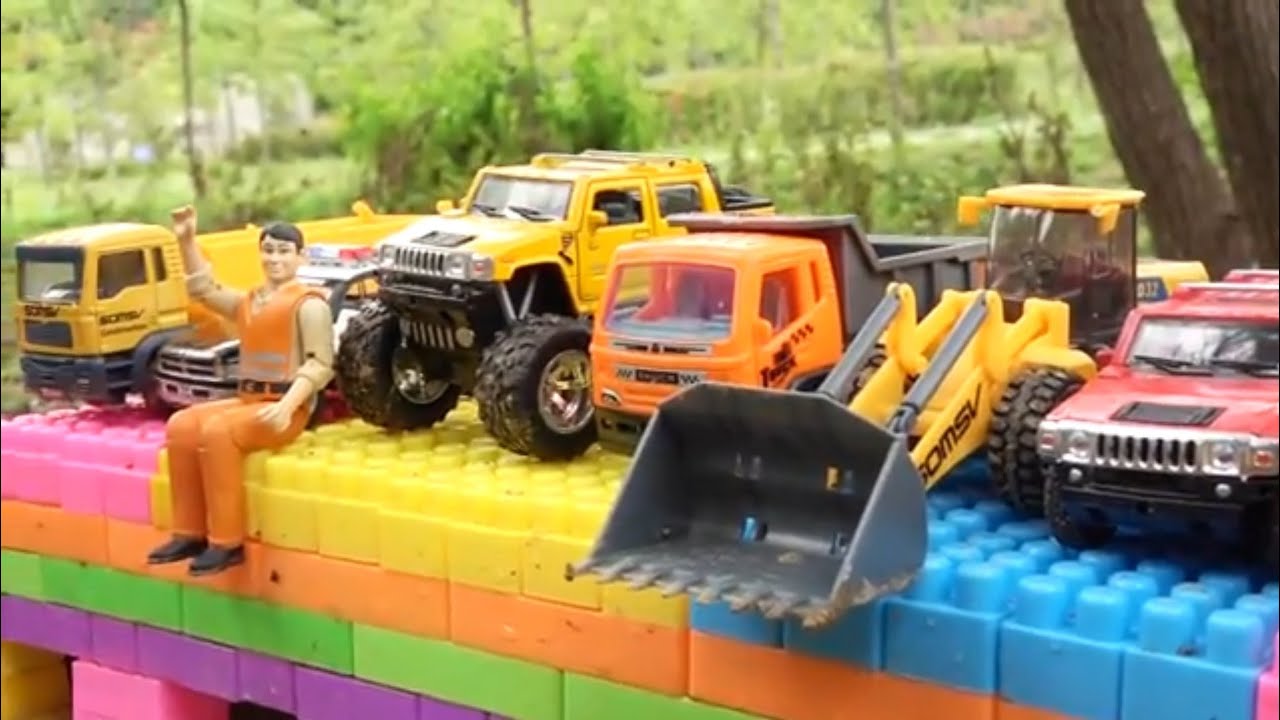 Gari Cartoon Part 2 / Build Bridge Blocks Toys for Children ...