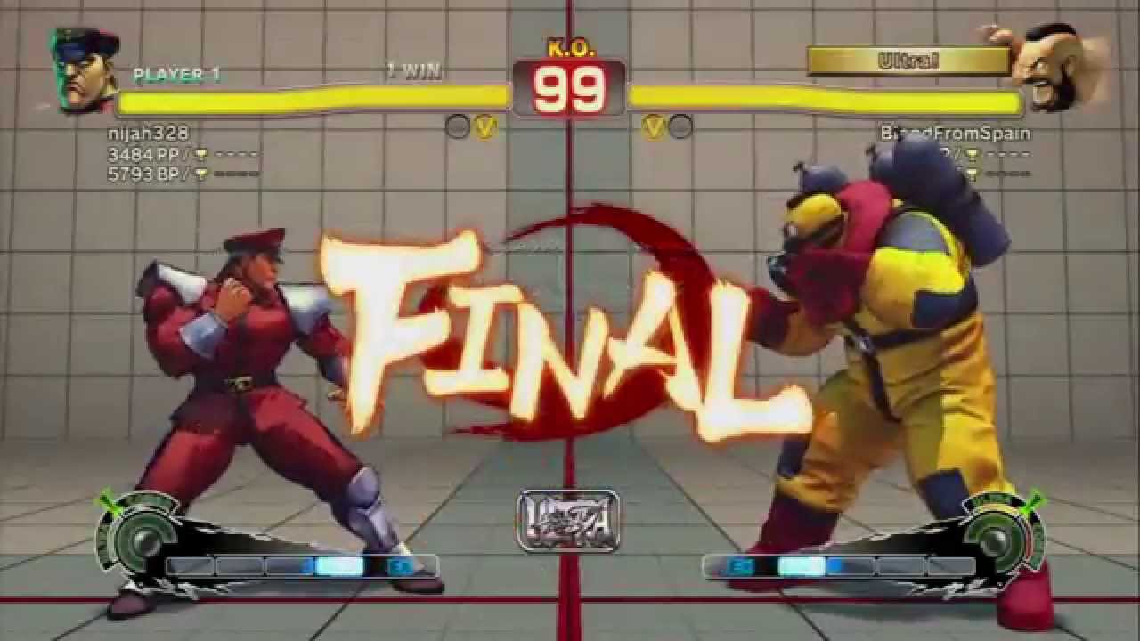 ULTRA SF4 - M. Bison (nijah328) Vs Zangief (BloodFromSpain) 720p HD ...