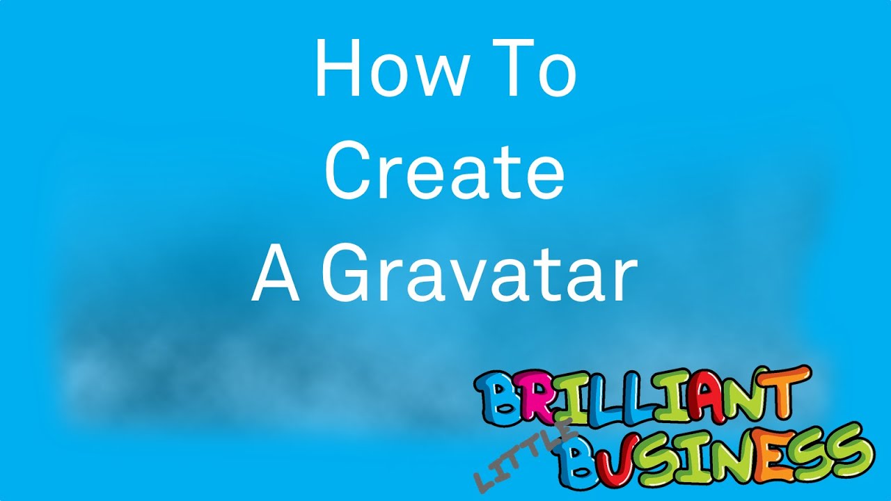 How to create a gravatar - YouTube