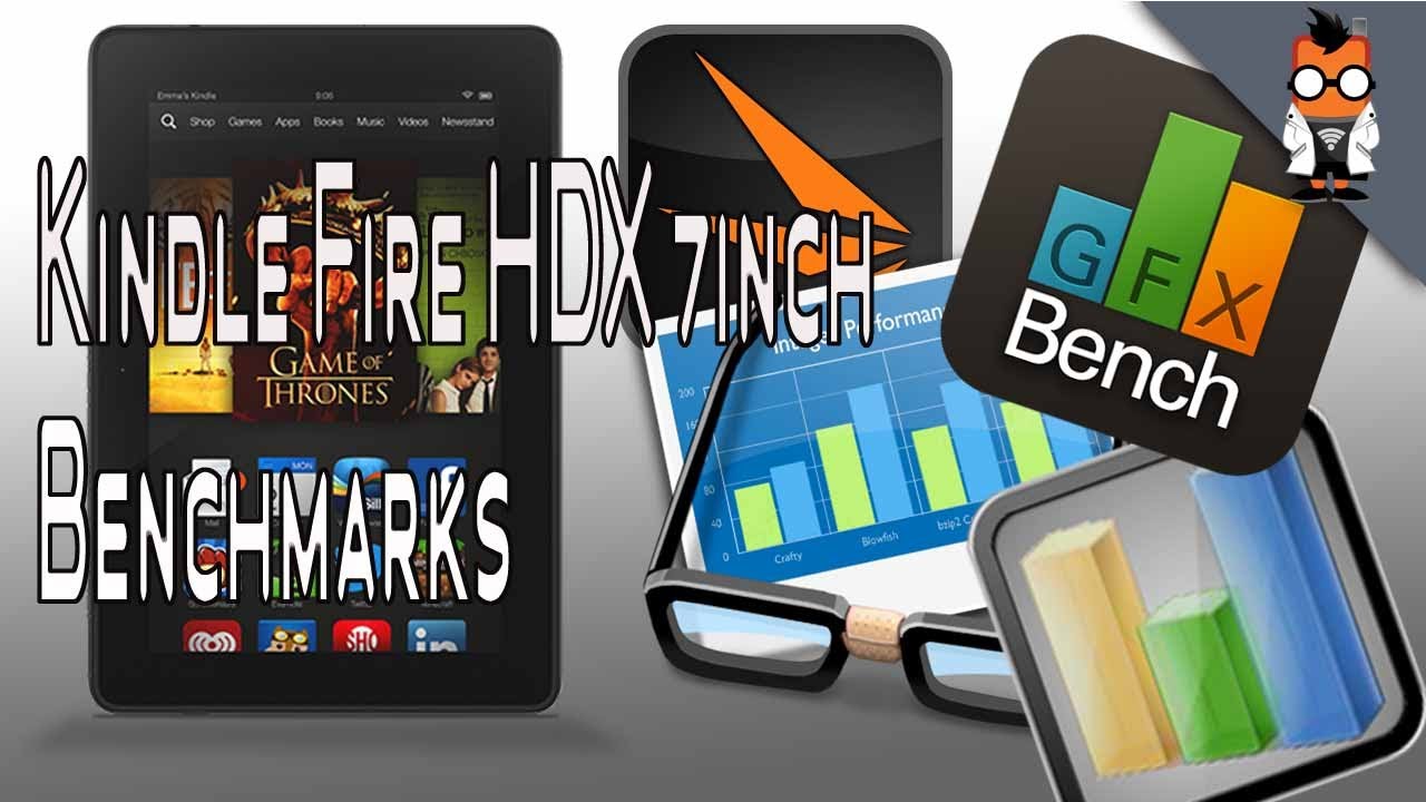 Amazon Kindle Fire HDX 7inch Benchmarks - Snapdragon 800 - YouTube