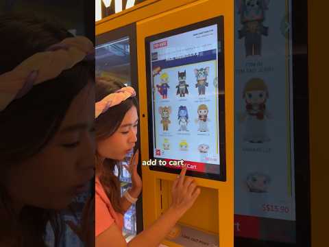 BELI BLIND BOX TAPI DI VENDING MACHINE DI SINGAPORE ?! 😱😍