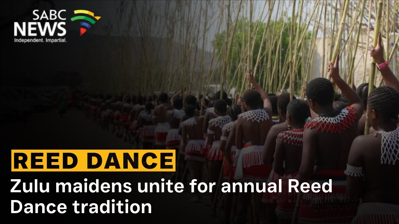 Zulu maidens unite for annual Reed Dance tradition - YouTube