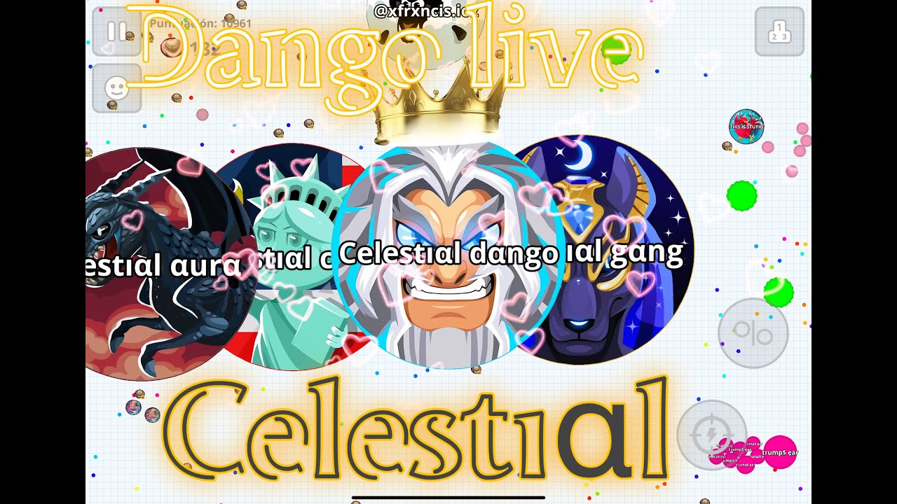 🔴LET’S POP THAT CHERRY’S VEN Y JUEGA CELESTIAL#Team# party #Live#Agario#mobile#Celestial On Top🔴 ...