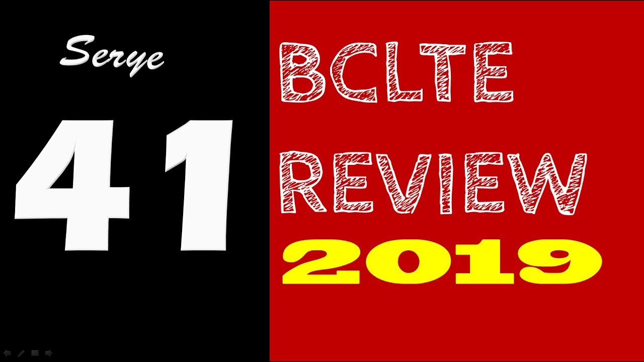 BCLTE REVIEWER 2019: SERYE 41 - YouTube