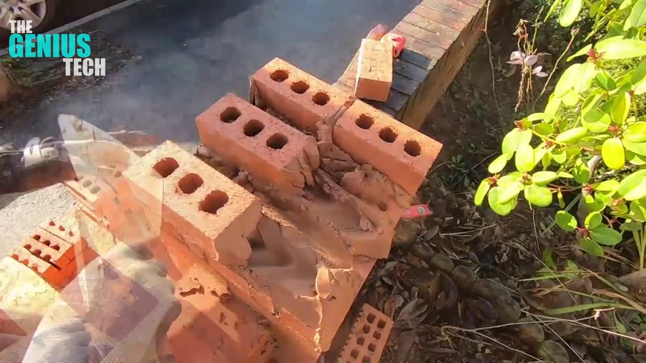 Amazing Bricks Workers Doing Their Job Perfectly, Talented People With ...
