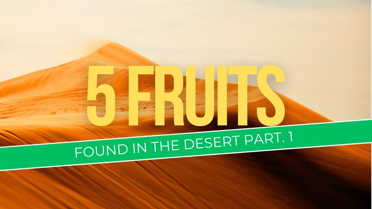 Uncovering the Secrets of Thriving Desert Fruits - YouTube