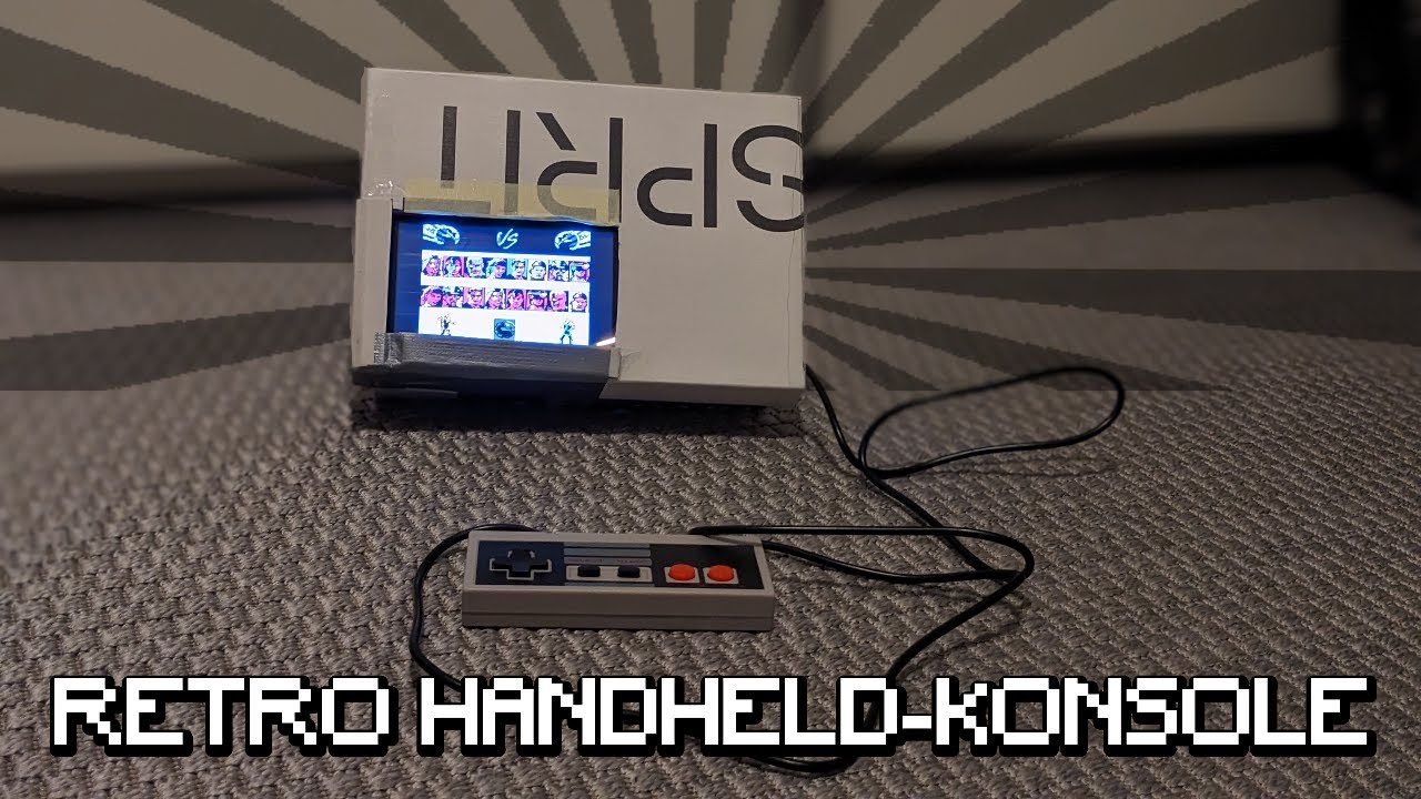 Retro Handheld Konsole einfach selbst bauen | DIY - YouTube