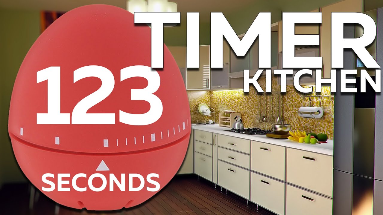 123 seconds Cooking timer | 2min 3sec Egg TIMER - YouTube