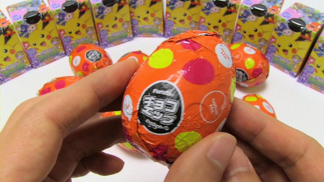 Japanese Candy & Snacks #290 Pokemon Sun and Moon Surprise Egg - YouTube