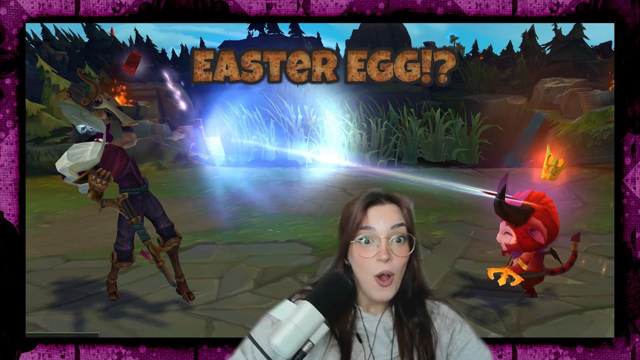Very Rare Jhin+Teemo Easter Egg! 😍 - Daily LoL Blunt #31 - YouTube