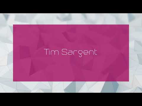 Tim Sargent - appearance - YouTube