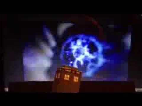 Spinning Blinking Papercraft Tardis - YouTube