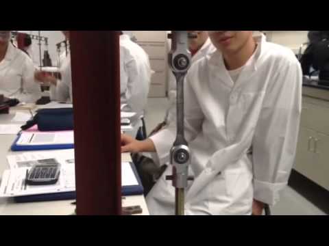 Creep Test on ASTM bar - YouTube