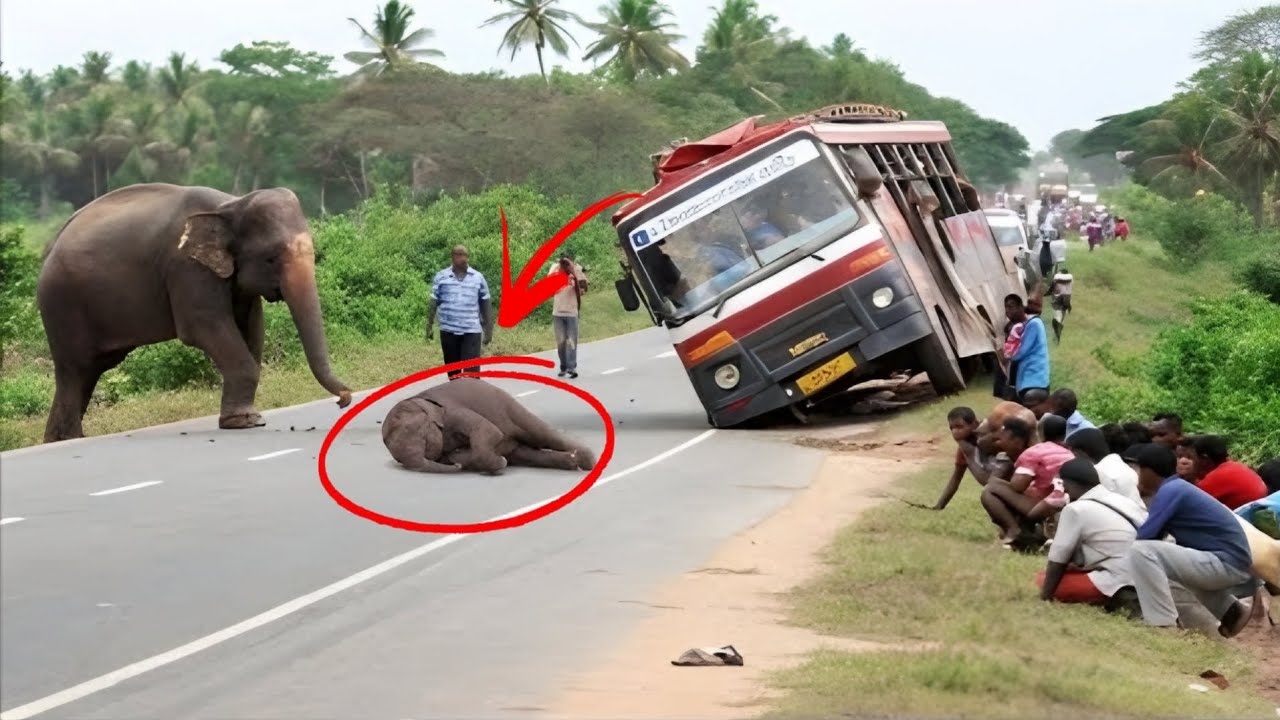 "Wild Elephant Attack People and Vehicles | What Happen Next ? - YouTube