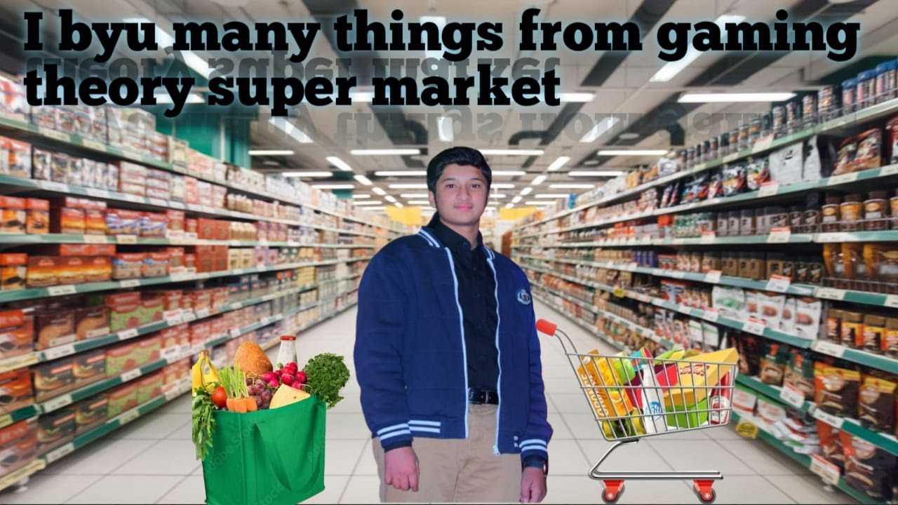I BUY MANY THINGS FROM GAMING THEORY SUPERMARKET - YouTube