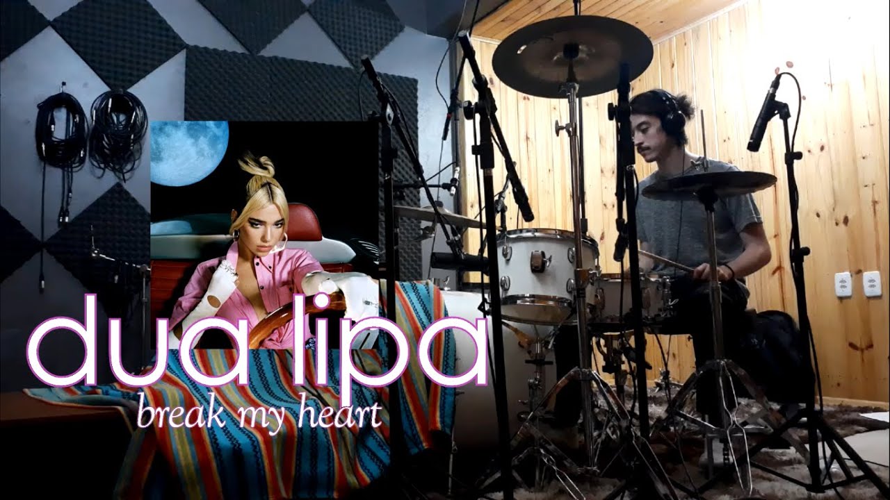 Dua Lipa Break My Heart Drum Cover By Jc Matias Youtube