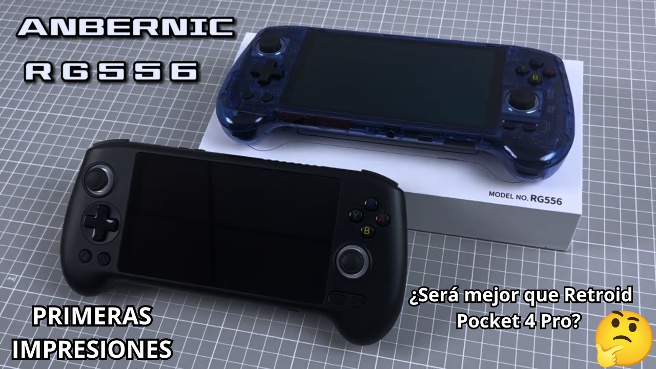 🤯 ANBERNIC RG556 - La nueva consola top de @ANBERNIC | Primeras ...