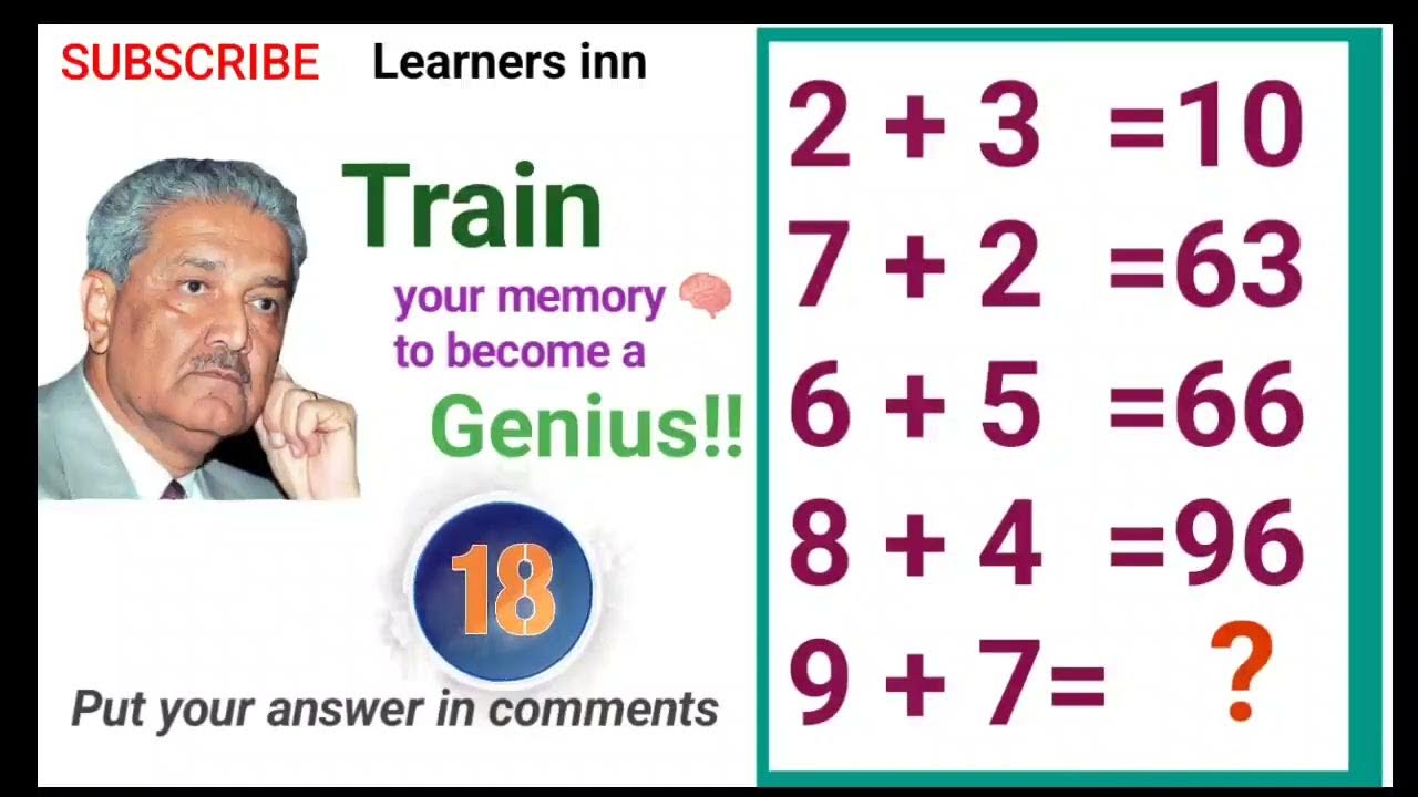 🧐 The Ultimate Logic Puzzle: Can You Solve the Missing Number Mystery ...