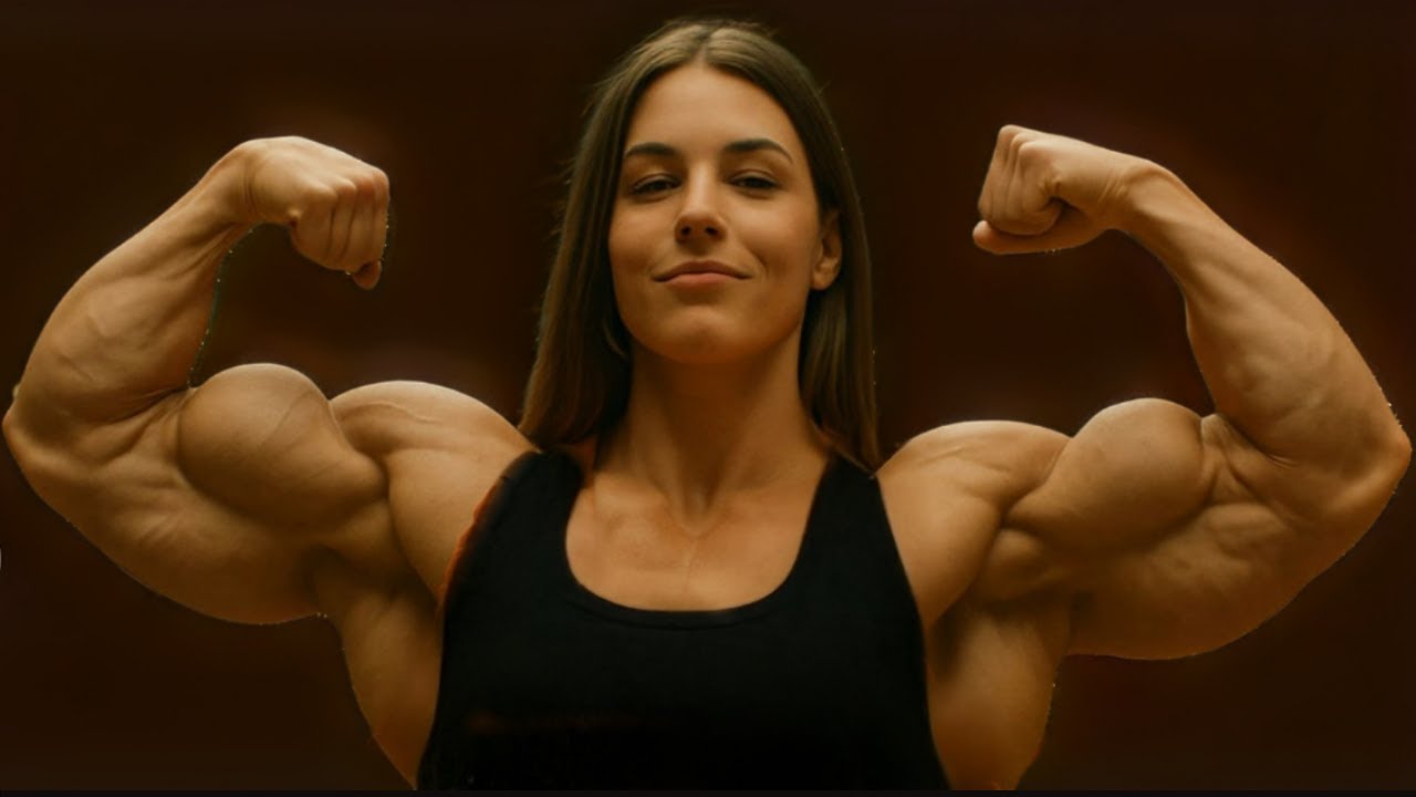 A STRONG FEMALE BODYBUILDER WITH TONED BICEPS : KAMARA - YouTube