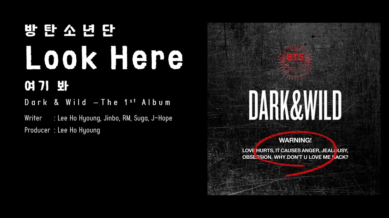 BTS (방탄소년단) - Look Here (여기 봐) [LYRICS HAN-ROM-ENG] - YouTube