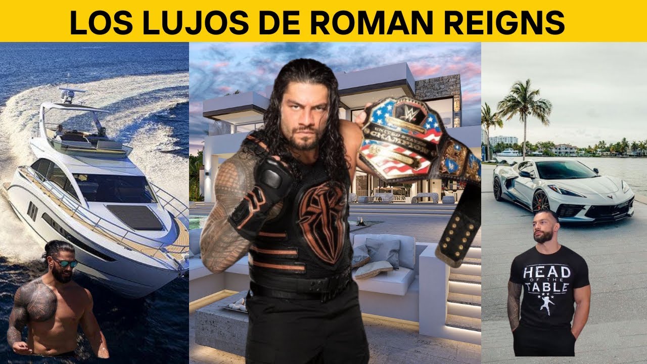 Así es la LUJOSA VIDA de Roman Reigns; coches, yates.... - YouTube