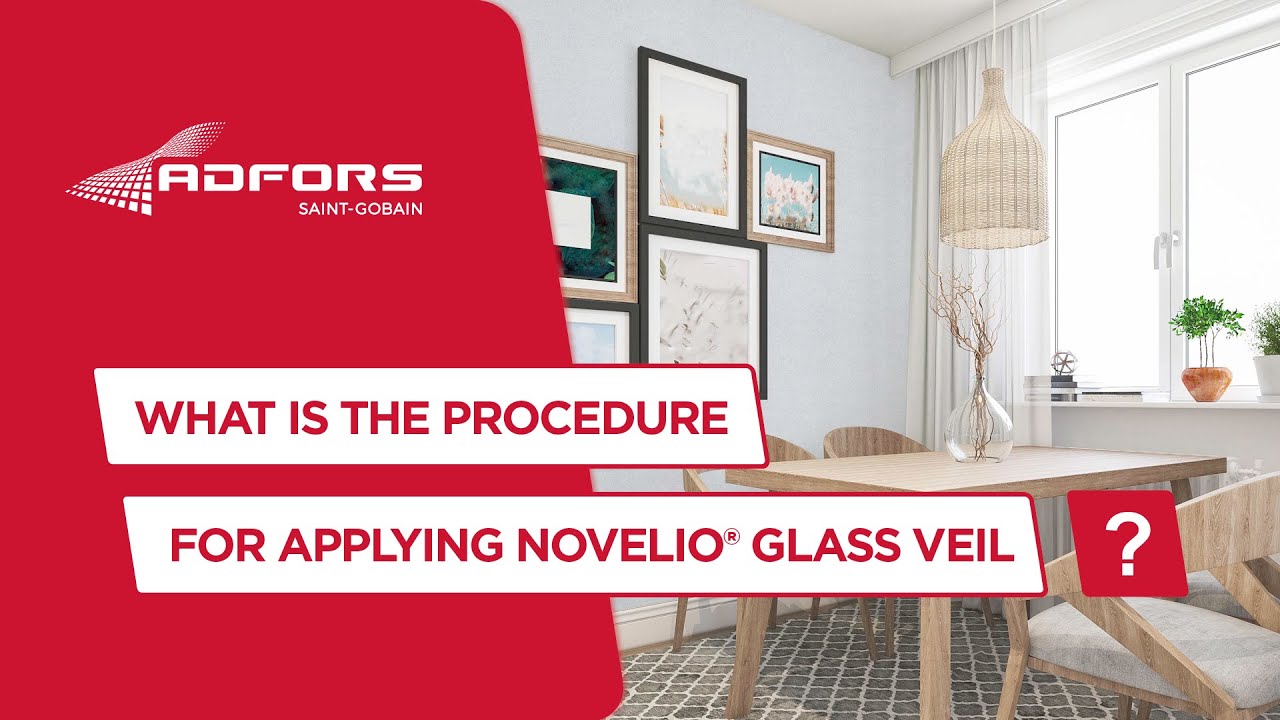 How to install Novelio® Glass Veil wall coverings? - YouTube