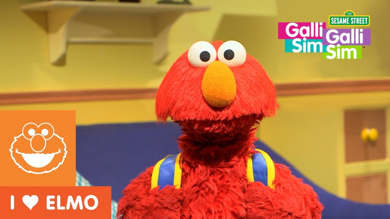 Sesame Workshop India - I Love Elmo | Elmo learns to say goodbye - YouTube