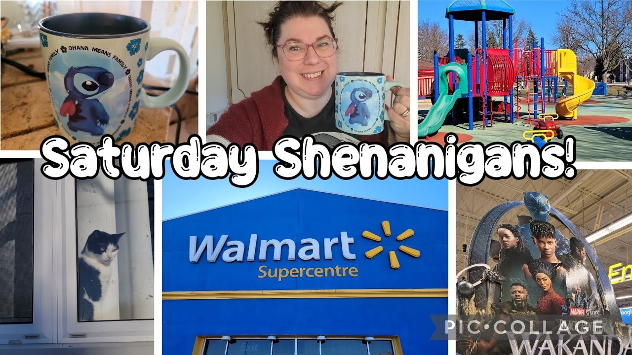 Saturday Fun at the Park! Twirly Twisty Slide! Shop with us at Walmart ...