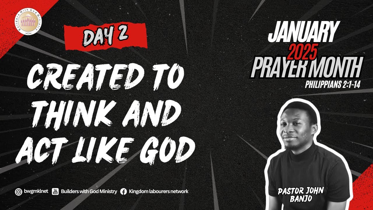 HEART LIKE GOD'S - CREATED TO THINK AND ACT LIKE GOD - YouTube