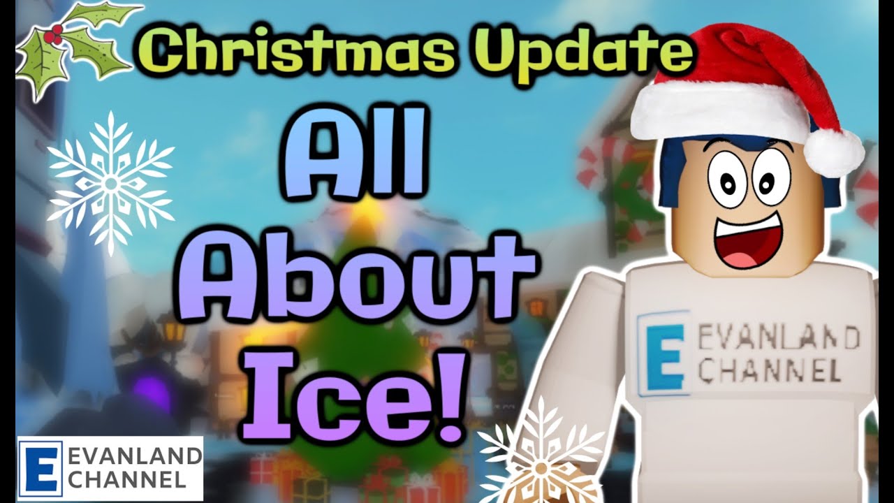 HOW TO GET ICE CHRISTMAS UPDATE ROBLOX ISLANDS SKYBLOCK - All About Ice ...
