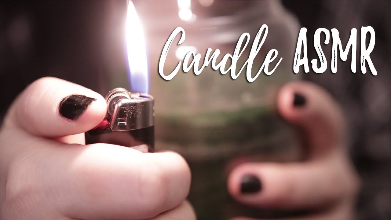 🕊️ // [ASMR] Candle Tingles! [tapping] [fire sounds] [ear cupping ...