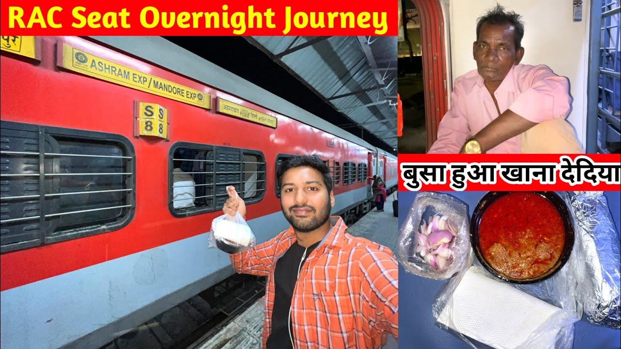 •Busa hua khana dediya• 🤢 Jodhpur Delhi Mandore Express Sleeper Class ...