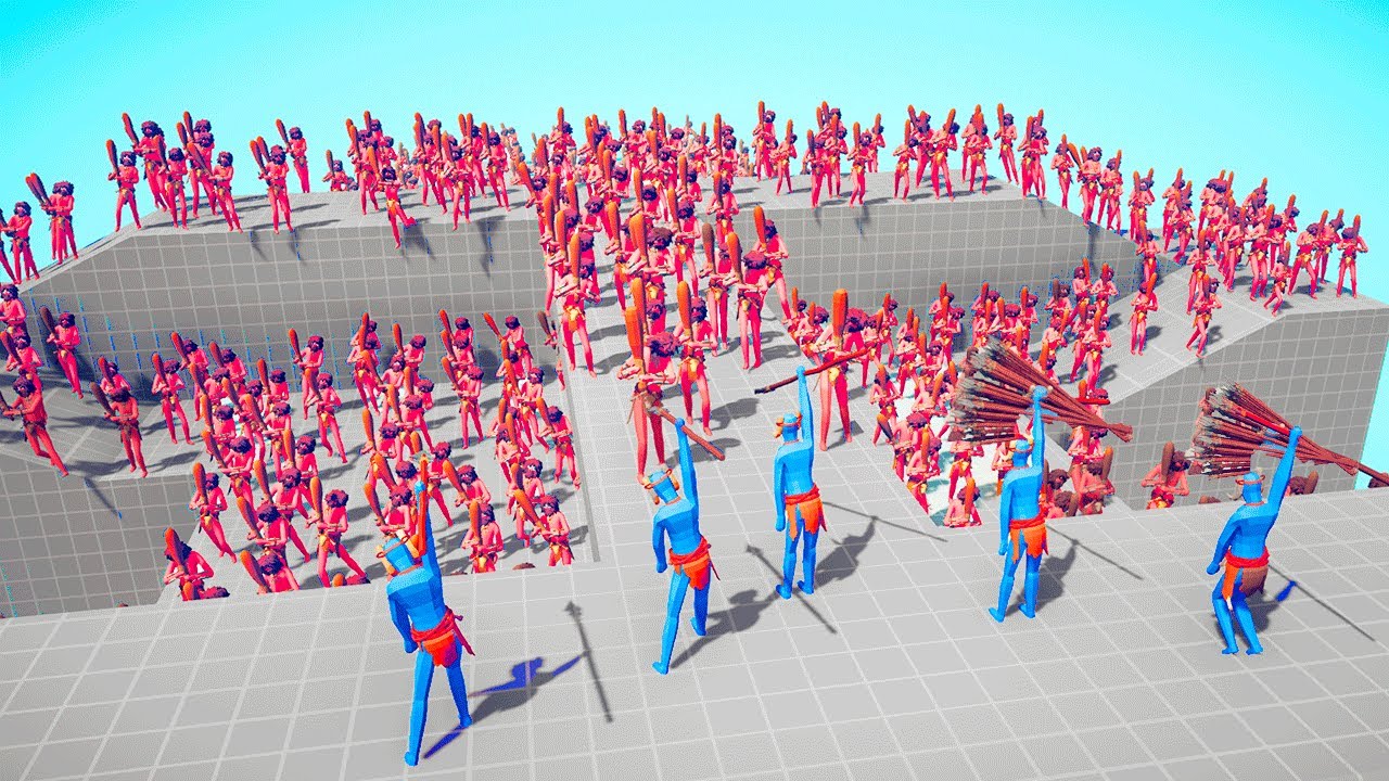 5x EVERY GOD ARMY 🔥 vs ⚔️ 200x MELEE UNIT ARMY / Totally Accurate ...