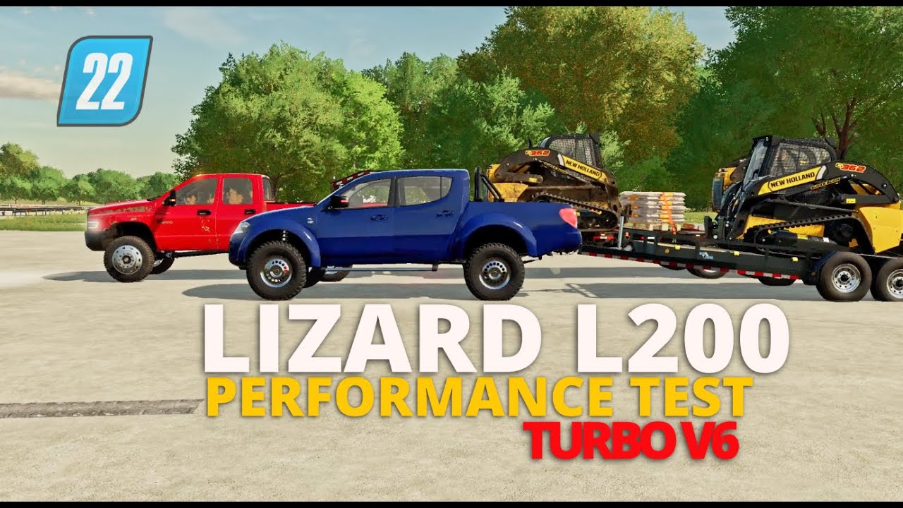FS22 | LIZARD L200 HSE | Performance Test & Mod Review #fs22 - YouTube