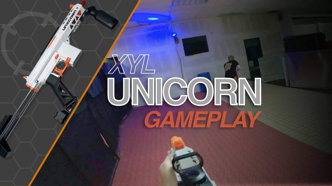 XYL Unicorn Blaster Gameplay | CQB Jump Shots! - YouTube