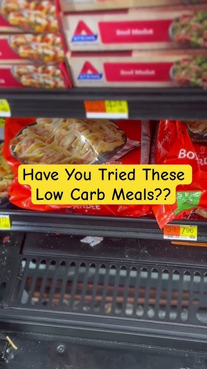 Low Carb Frozen Meals Lowcarb Weightloss Shorts Youtube