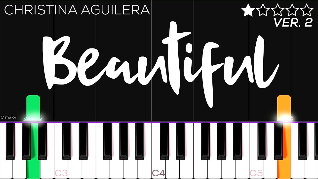 Christina Aguilera - Beautiful (2002 / 1 HOUR * ENG / ESP LYRICS * LOOP ...