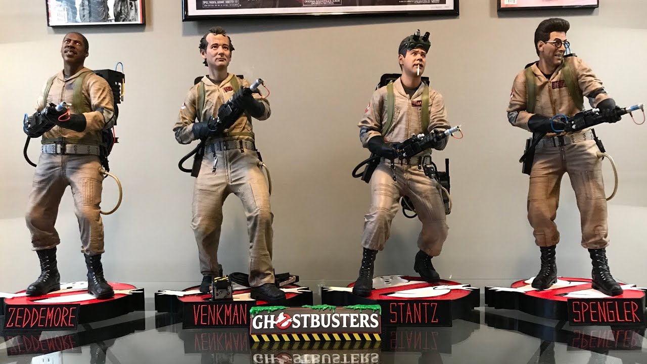 My 19” Hollywood Collectibles Ghostbusters Statues - YouTube