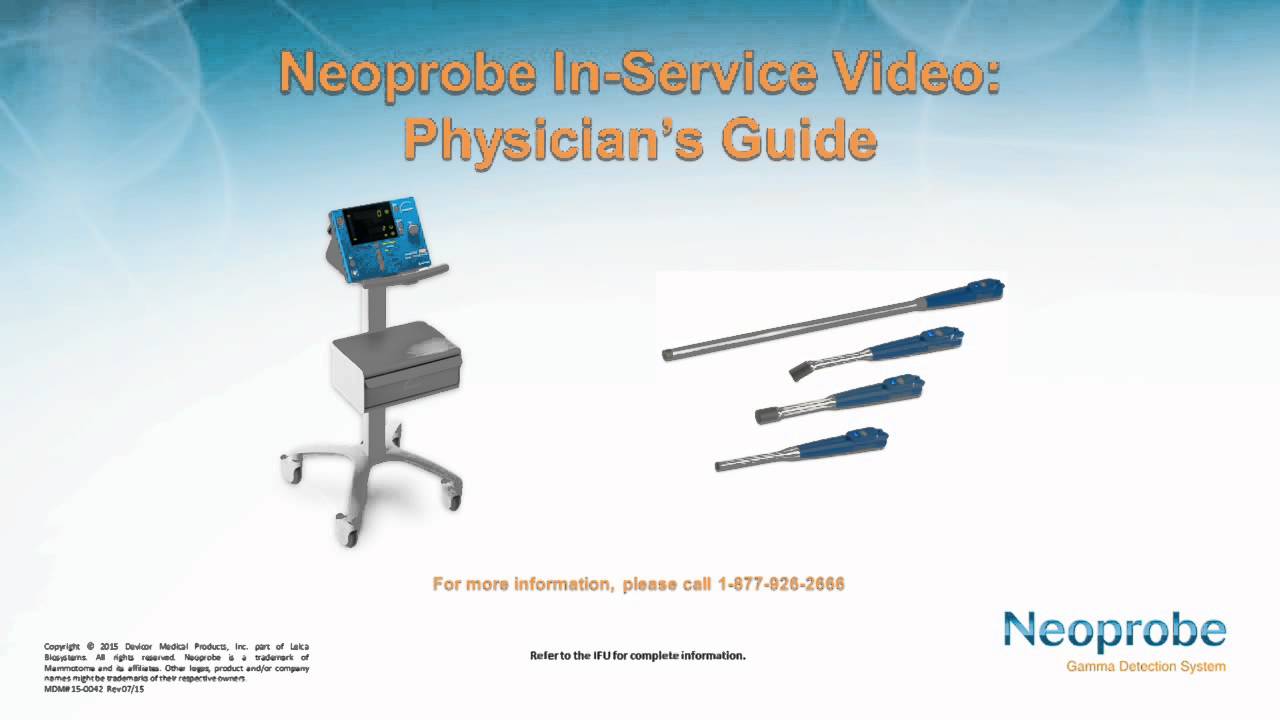 Neoprobe® In-Service Video: Physician Focus - Conclusion - YouTube