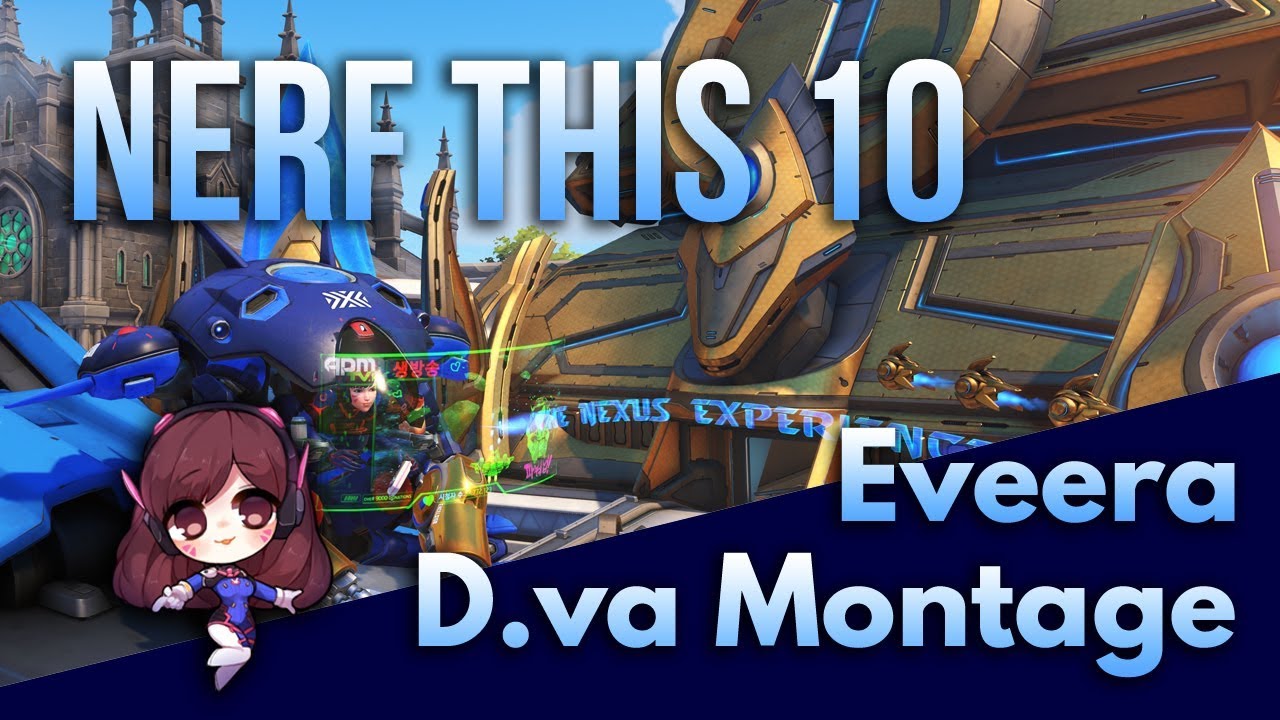 NERF THIS 10 | Kitsune D.va Montage! - YouTube